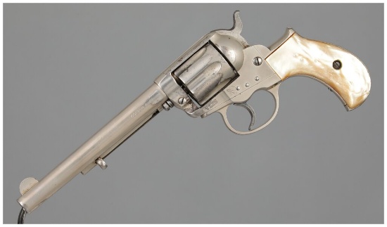 Colt Model 1877 "Thunderer" Revolver Owned by Bart Skelton | Guns ...