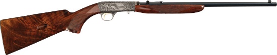 Ron Reimer Engraved Belgian Browning .22-Auto Rifle | Guns & Military ...