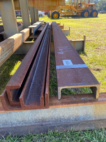 STEEL CHANNEL IRON & I BEAM | Heavy Construction Equipment Building ...