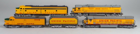 Union Pacific HO Engines & Tender Model Trains | Art, Antiques ...
