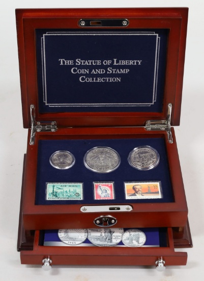 The Statue Of Liberty Coin & Stamp Collection - PCS | Online Auctions ...