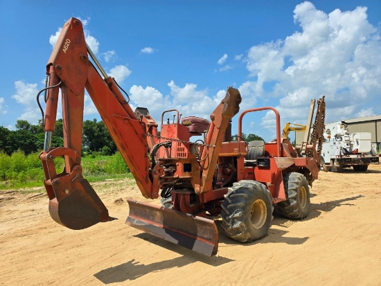 Ditch Witch 6510A Trencher - Deutz Diesel, Backhoe, Cable Plow, Front ...