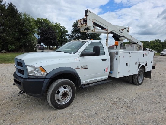 2015 RAM 5500 Bucket Truck w/ Versalift SST40 boom -Cummins Diesel ...