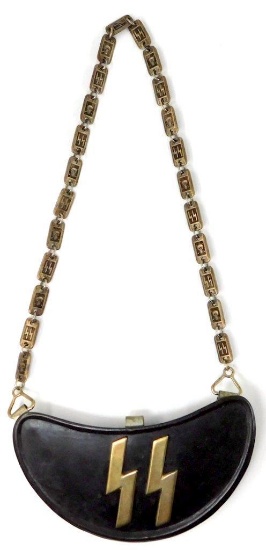 German WWII Waffen SS Runic Gorget | Guns & Military Artifacts ...