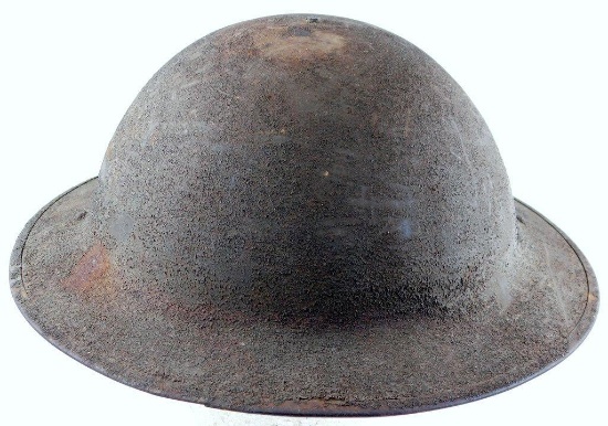 World War I Brodie Steel Helmet w/ Original Markings | Guns & Military ...