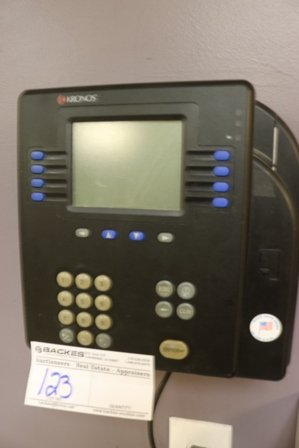 Kronos Time Clock Images Kronos 460F Time Clock Package W/Modem
