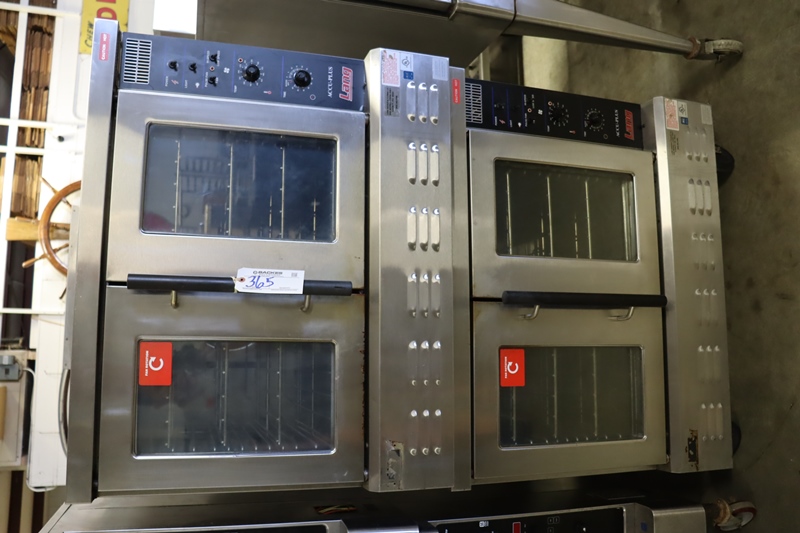 Stack of Lang Accu-Plus portable gas convection | Proxibid