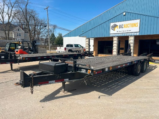 1990 CZ Eng 20 x 96 Flatbed Tandem Axle Trailer | Commercial Trucks ...