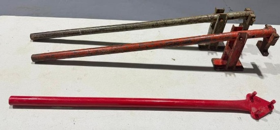 (2) Concrete Stake Pullers, (1) Concrete Form Pin Driver | Heavy ...