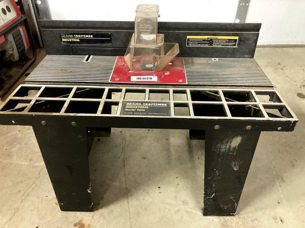 Sears craftsman industrial router table store