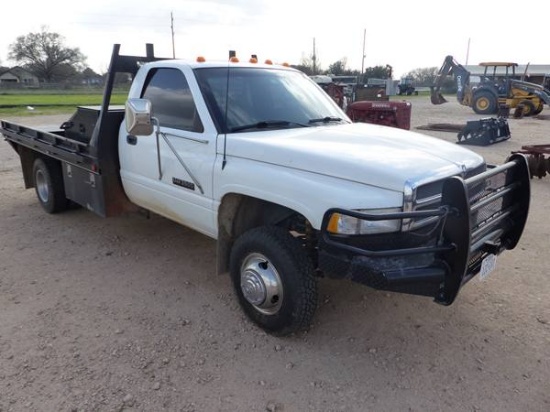 1998 DODGE 3500 FLATBED TRUCK | Commercial Trucks Hauling & Transport Trucks Flatbed Trucks ...