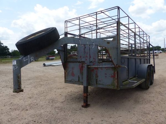 HOMEMADE 15' X 6' CATTLE TRAILER | Horse & Livestock Horse & Stock ...