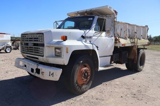 1988 FORD 800 DUMP TRUCK | Online Auctions | Proxibid