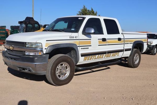 2001 CHEV 2500 LS CREW CAB PICKUP | Online Auctions | Proxibid