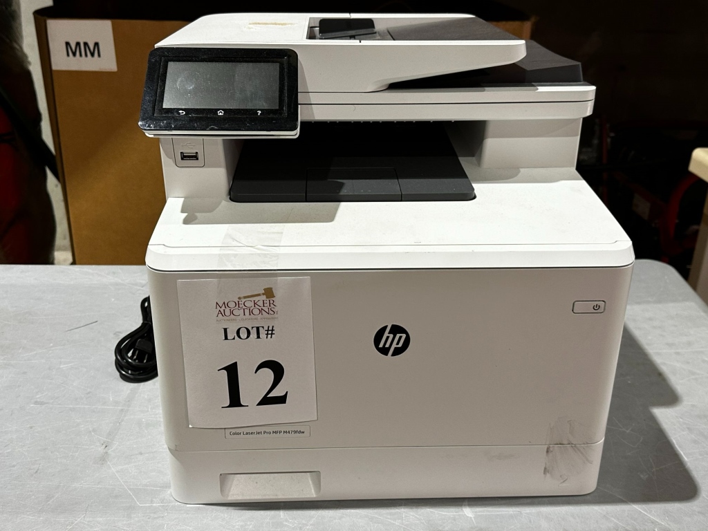HP COLOR LASERJET PRO MFP M479FDW PRINTER | Proxibid