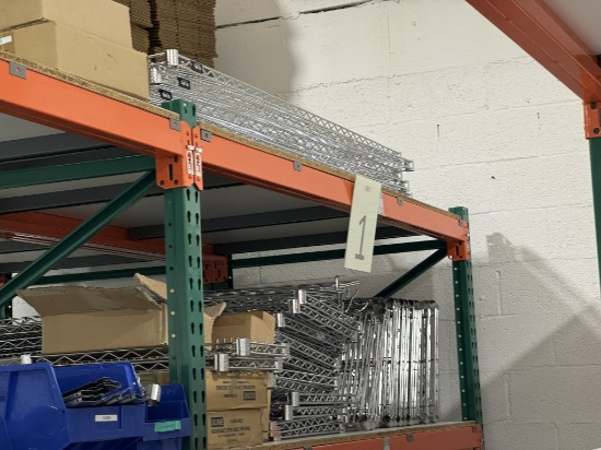 LOT CONSISTING OF METRO RACK SHELVES AND PARTS | Industrial Machinery ...