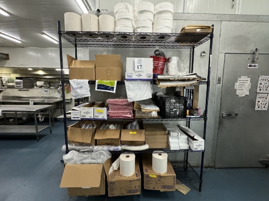 LOT CONSISTING OF CONTENTS ON METRO RACK | Industrial Machinery ...
