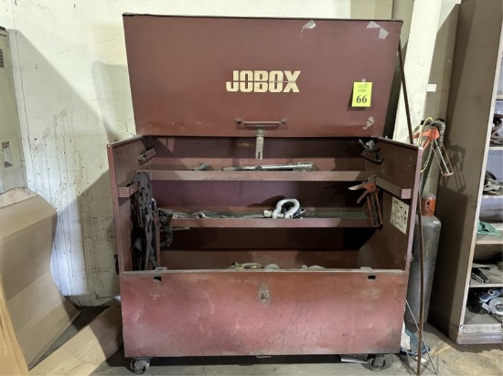 JOBOX WITH CONTENTS CONSISTING OF: SHACKLES AND | Heavy Construction ...