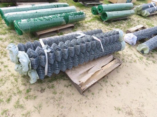 4 - Rolls of chain link fence | Farm Equipment & Machinery Livestock ...
