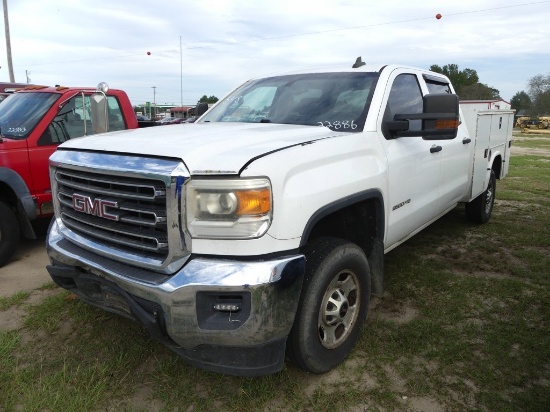 2015 GMC 2500HD Truck, A/T, 6.0L Vortec engine, 8ft service body ...