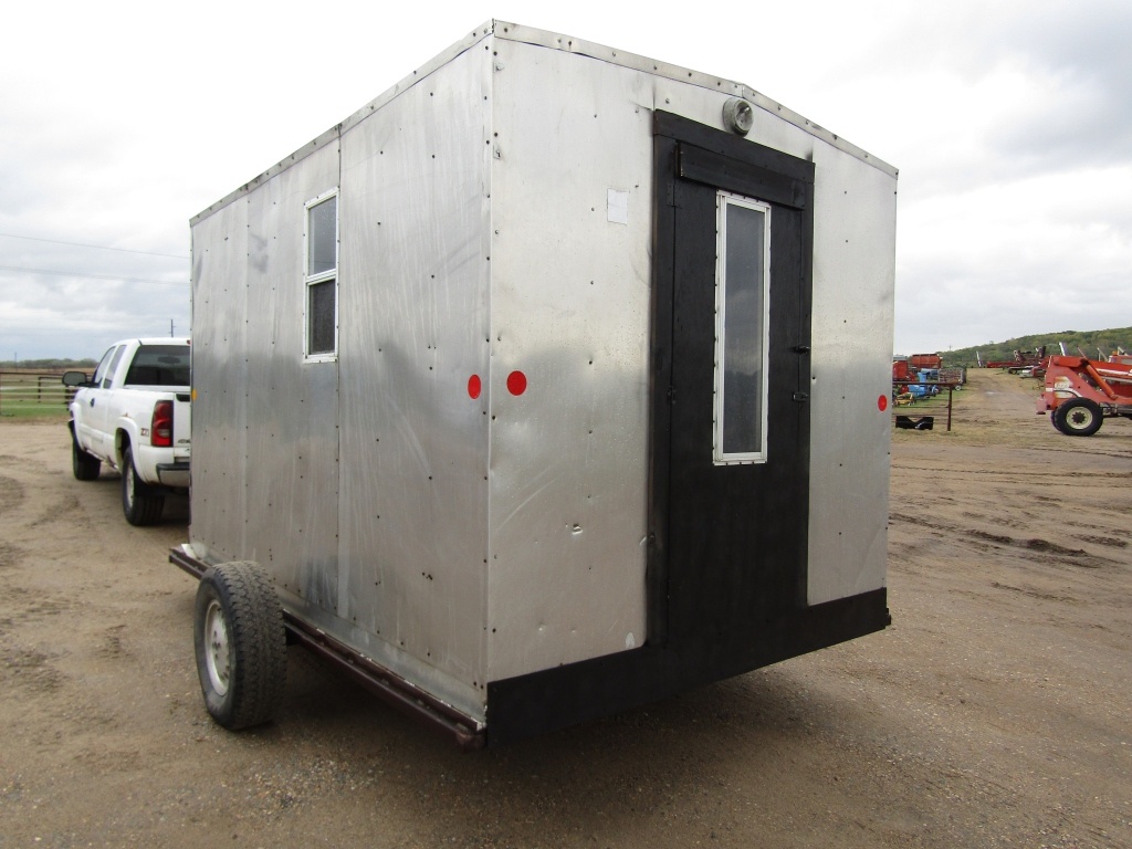 Homemade Fish House Wheels