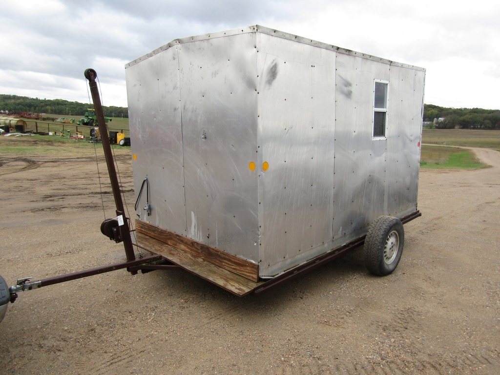 Homemade Fish House Wheels