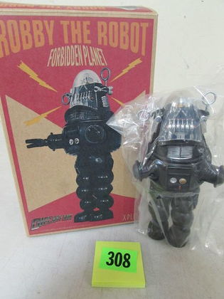 X-plus Robby The Robot Diecast Model 7" Mint In | Proxibid