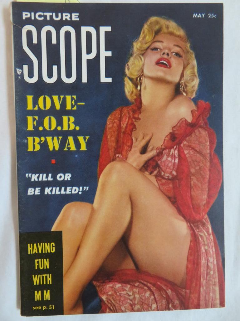 Picture Scope May 1955 Men S Pin Up Magazine Proxibid