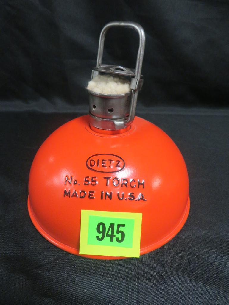 Antique Dietz No. 55 Torch/ Smudge Pot Road Flare | Proxibid