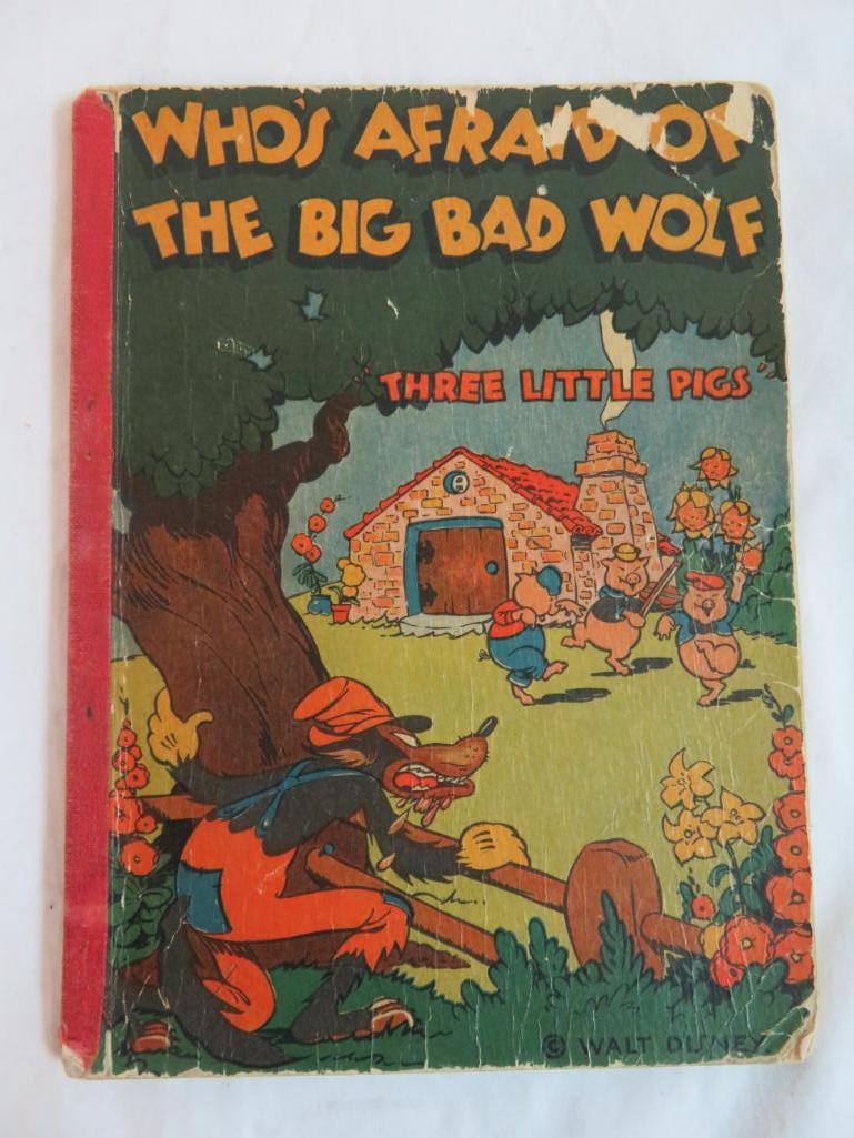 Original 1933 Walt Disney's Who's Afraid Of the | Proxibid