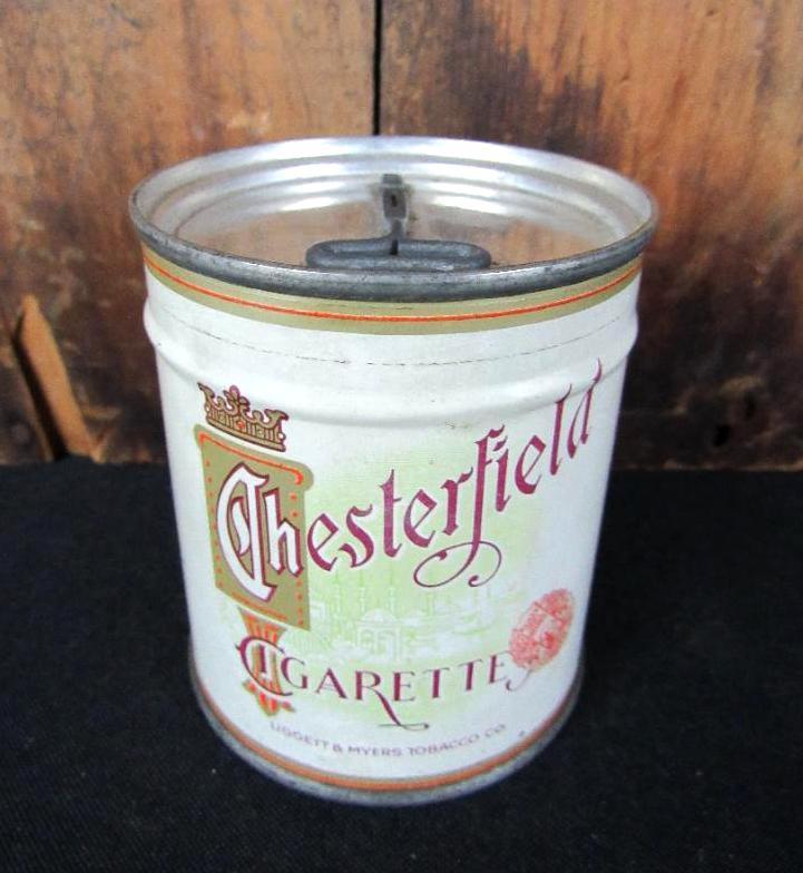 Vintage Chesterfield Cigarette Tin