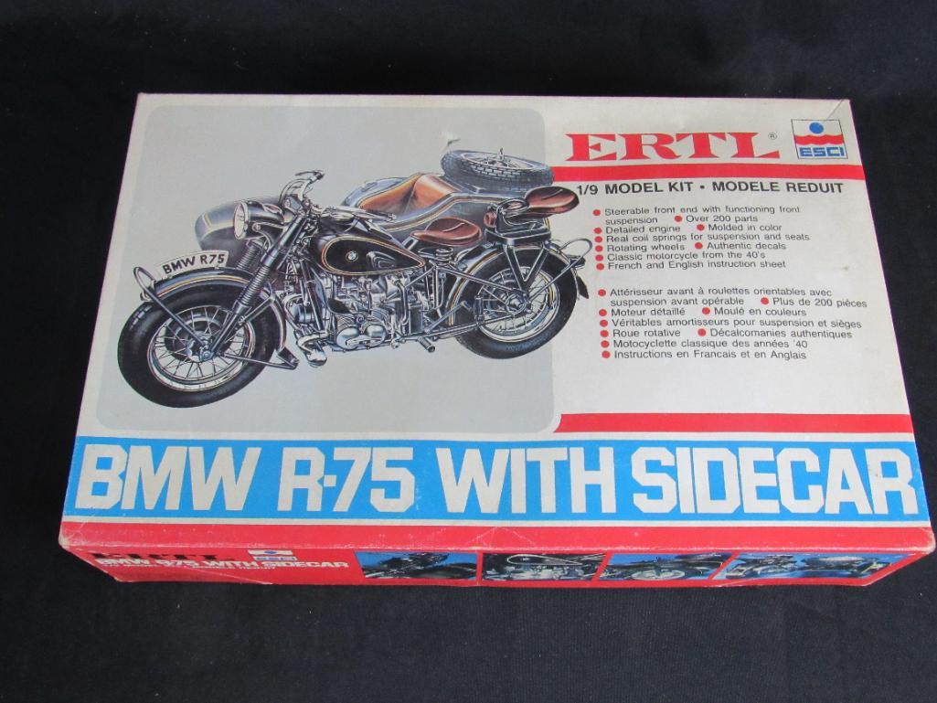 Vintage Ertl/ Esci 1:9 Scale BMW R-75 Motorcycle | Proxibid