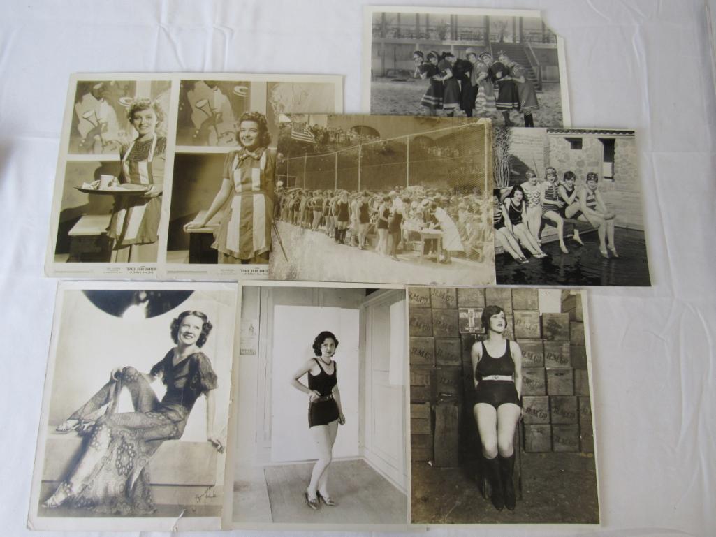 8 Early Swimsuit Pin Up Photographs Proxibid