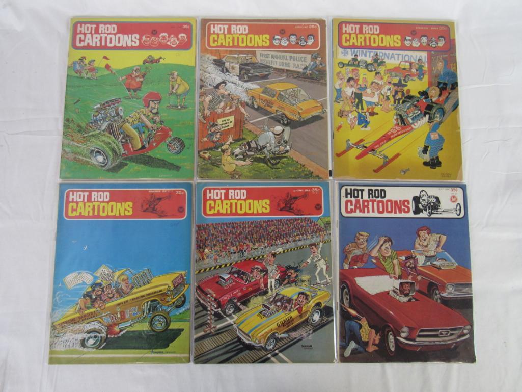 Lot of (6) 1960's Hot Rod Caroon Magazines | Proxibid