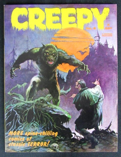 Creepy #4 (1965) Silver Age Iconic Frank Frazetta Horror Cover! Early ...