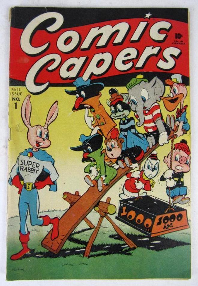 Comic Capers #1 (1944) Golden Age Key 1st Issue | Proxibid