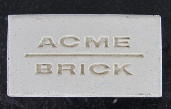 Antique ACME Brick Salesman Sample/ Paper Weight | Online Auctions ...