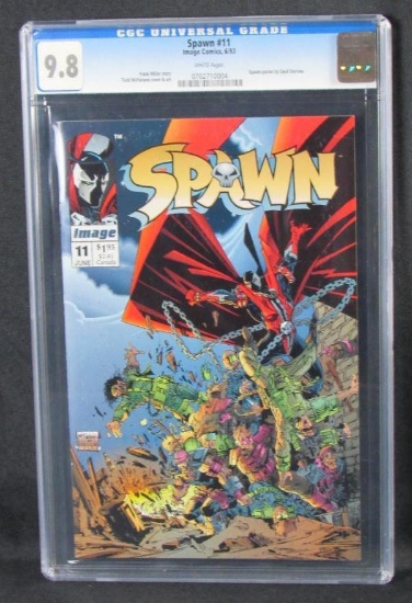 Spawn #11 (1993) Frank Miller Story/ McFarlane Cover CGC 9.8 | Art ...