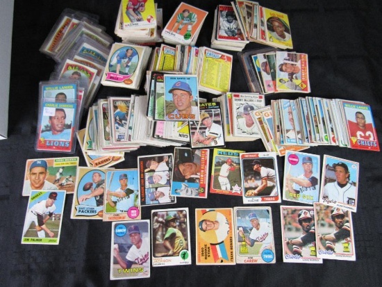 Huge Lot Approx. 500+ Vintage Cards- Mixed Sports Several Stars- Low ...