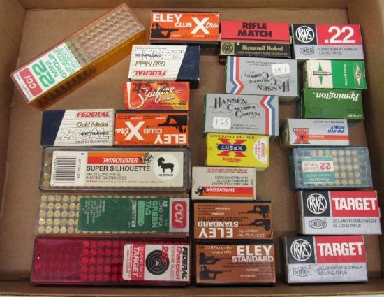 Large Lot (1000 Rds +) .22 Long Rifle Ammo. Western, CCI ++ | Online ...