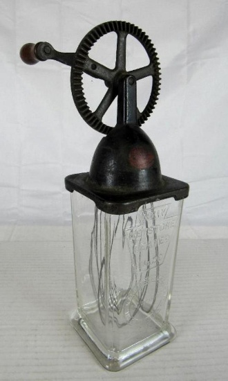 Dated 1885 Keystone #20 Glass & Cast Iron Beater | Online Auctions ...