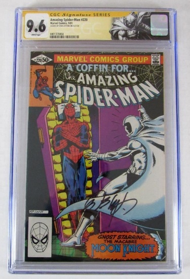 Amazing Spider-Man #220 (1981) Classic Moon Knight Cover Signed Bob ...