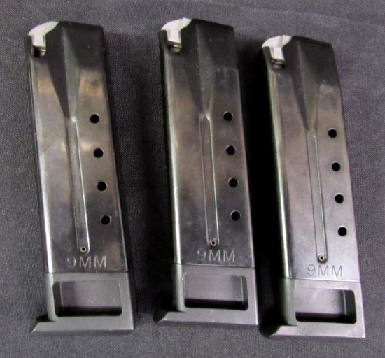 Lot (3) NOS OEM Ruger P89 P93 P94 P95 Factory 9 mm Magazines (10 Rd ...
