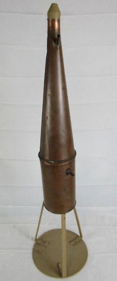 Authentic Antique Copper "Rocket" 31" Still | Art, Antiques ...