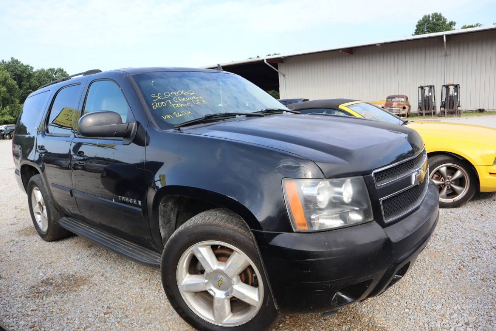 2007 Chevrolet Tahoe Ltz Black