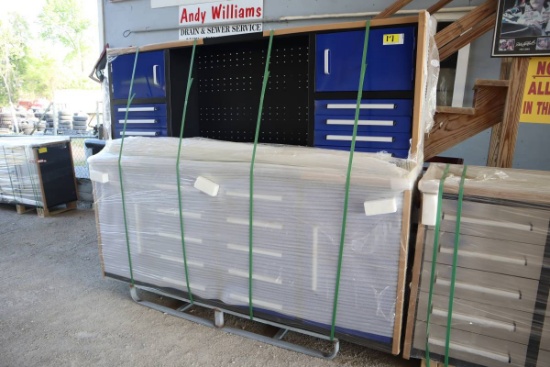 Chery Ind. Steelman 7' 18-Drawer S/S Workbench (Unused) | Heavy ...