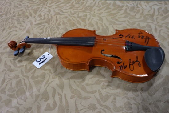 Parrot Art #1414 Fiddle/Violin signed by Mo Bandy | Art, Antiques ...