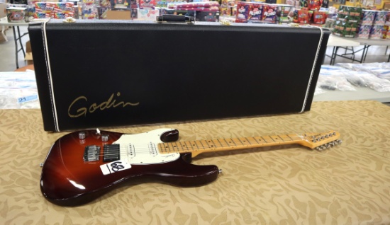 Godin Session HSS Lefty Electric Guitar | Art, Antiques & Collectibles ...
