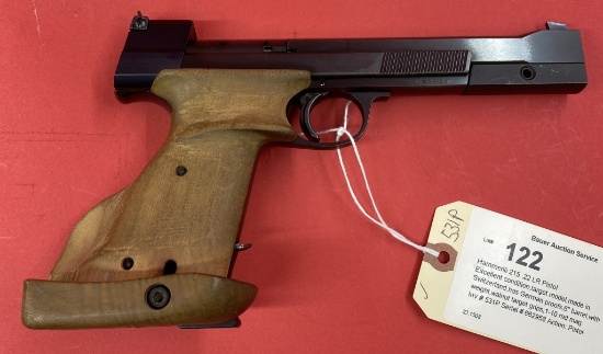 Hammerlli 215 .22 LR Pistol | Guns & Military Artifacts Handguns ...