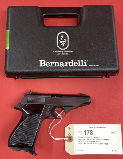 Bernardelli USA .22 LR Pistol | Guns & Military Artifacts Handguns ...